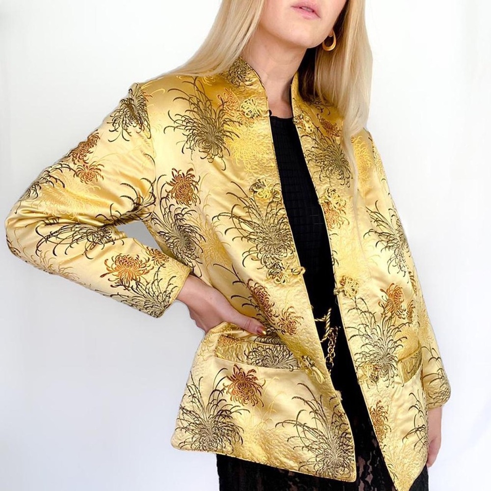 70’s Golden Era Brocade Jacket - Gem